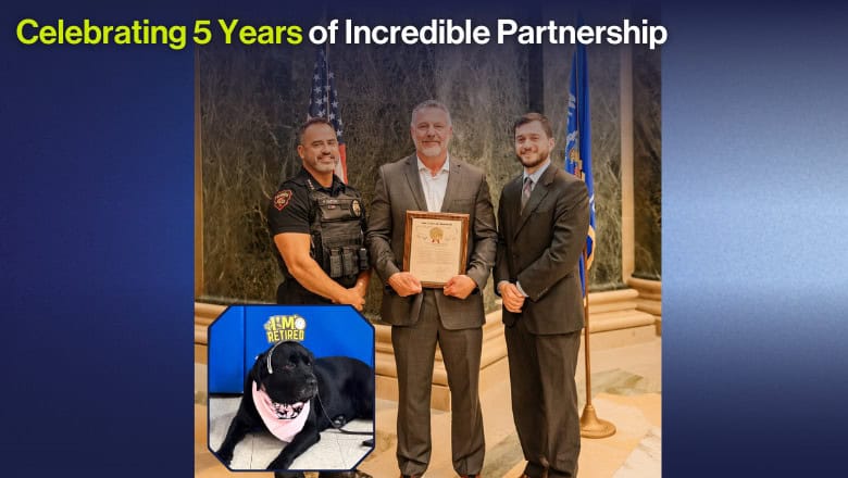 Honoring a Career of Dedication: Detective Pete Deates and K9 Iris ...